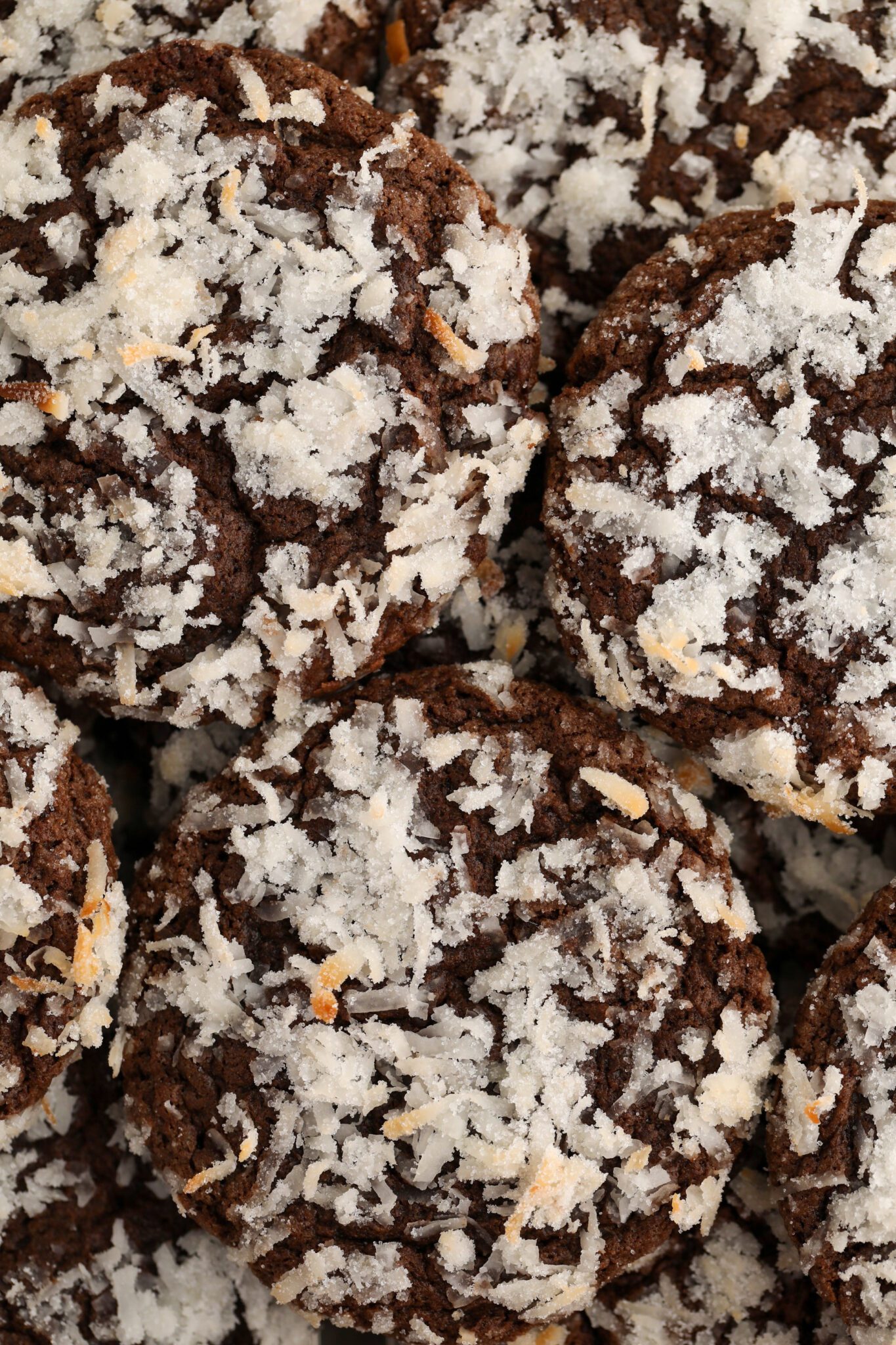 Chocolate Coconut Cookies - Marisa Bakes