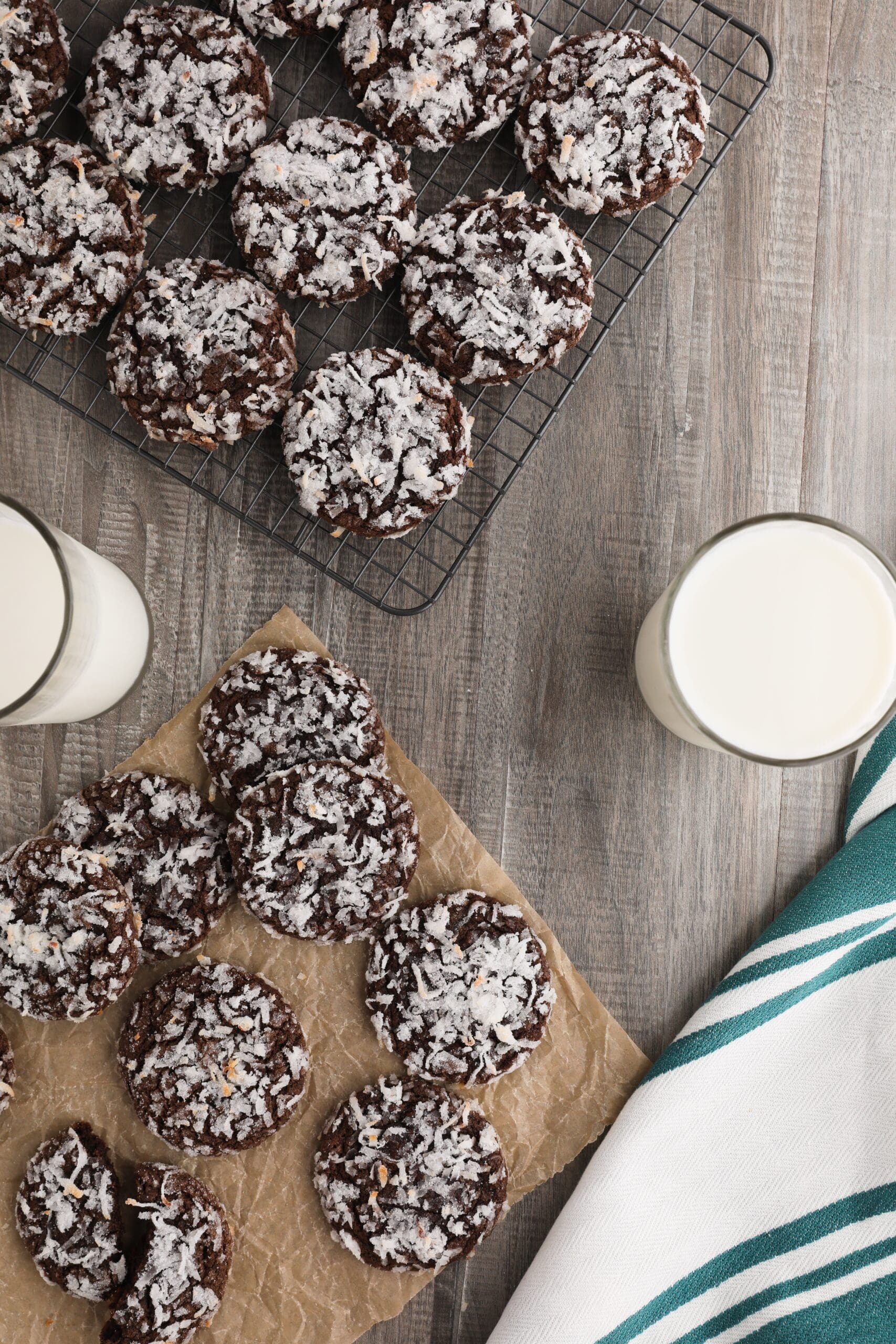Chocolate Coconut Cookies