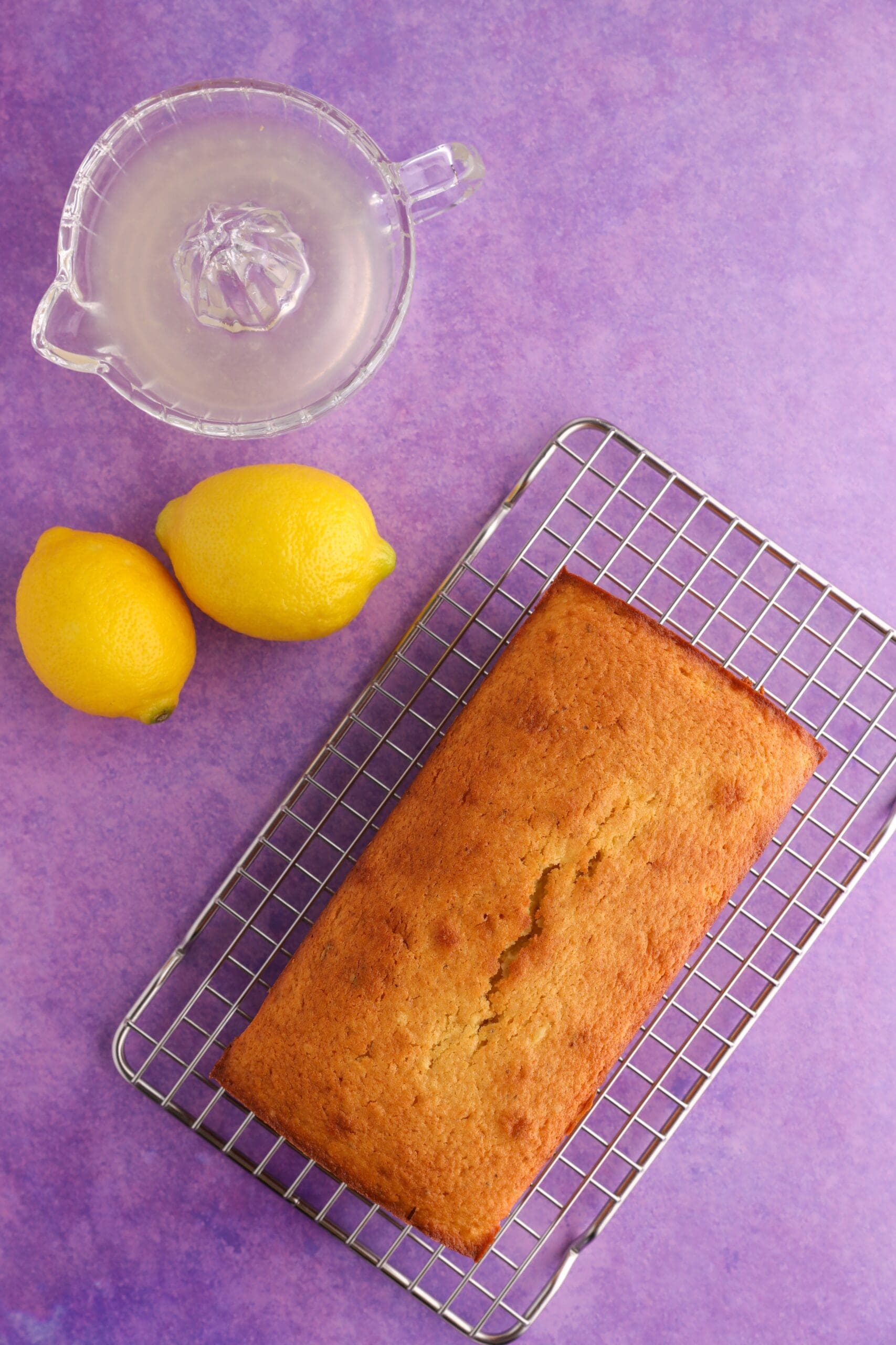 Lemon Lavender Loaf Cake - Marisa Bakes