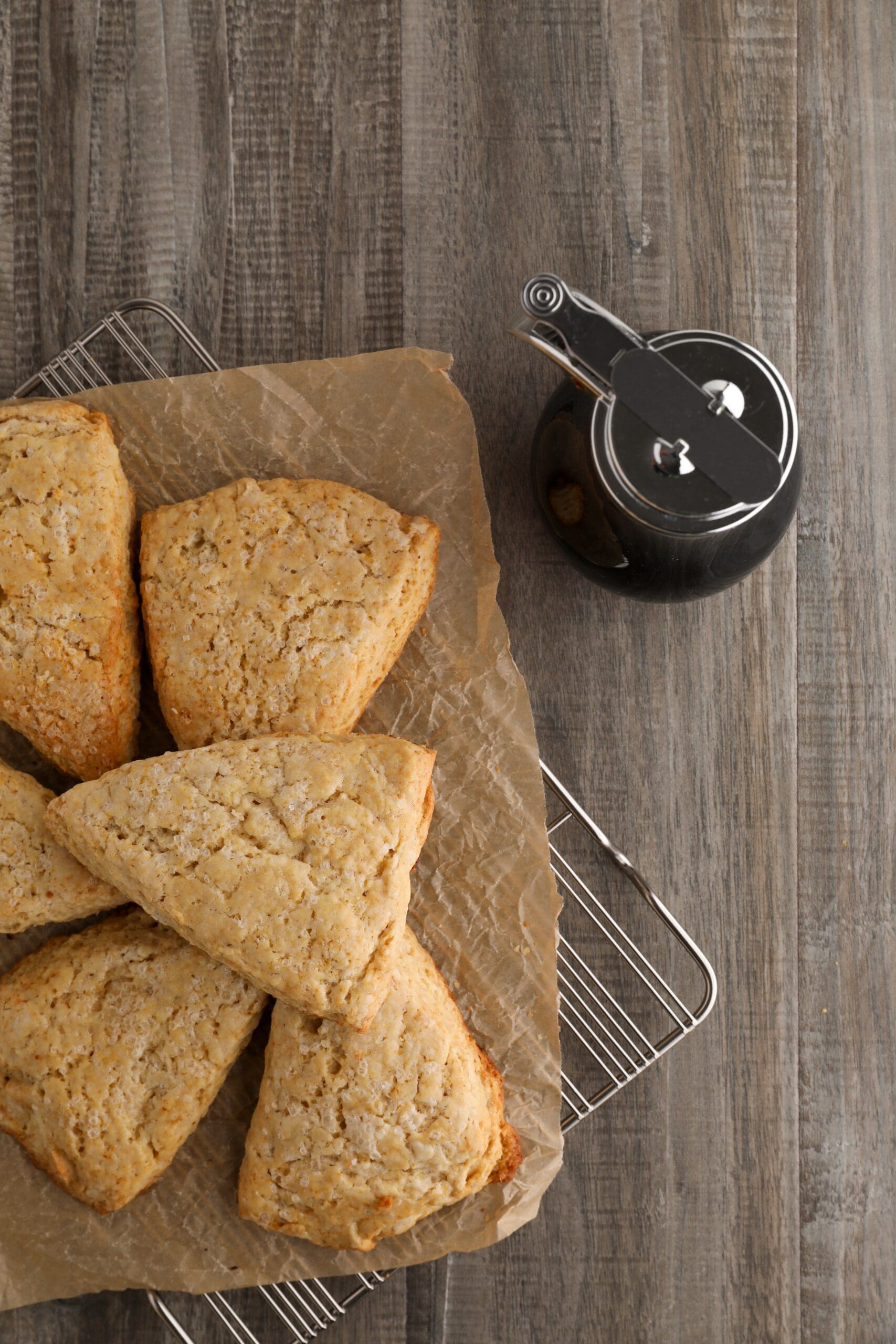 Maple Cream Scones - Marisa Bakes