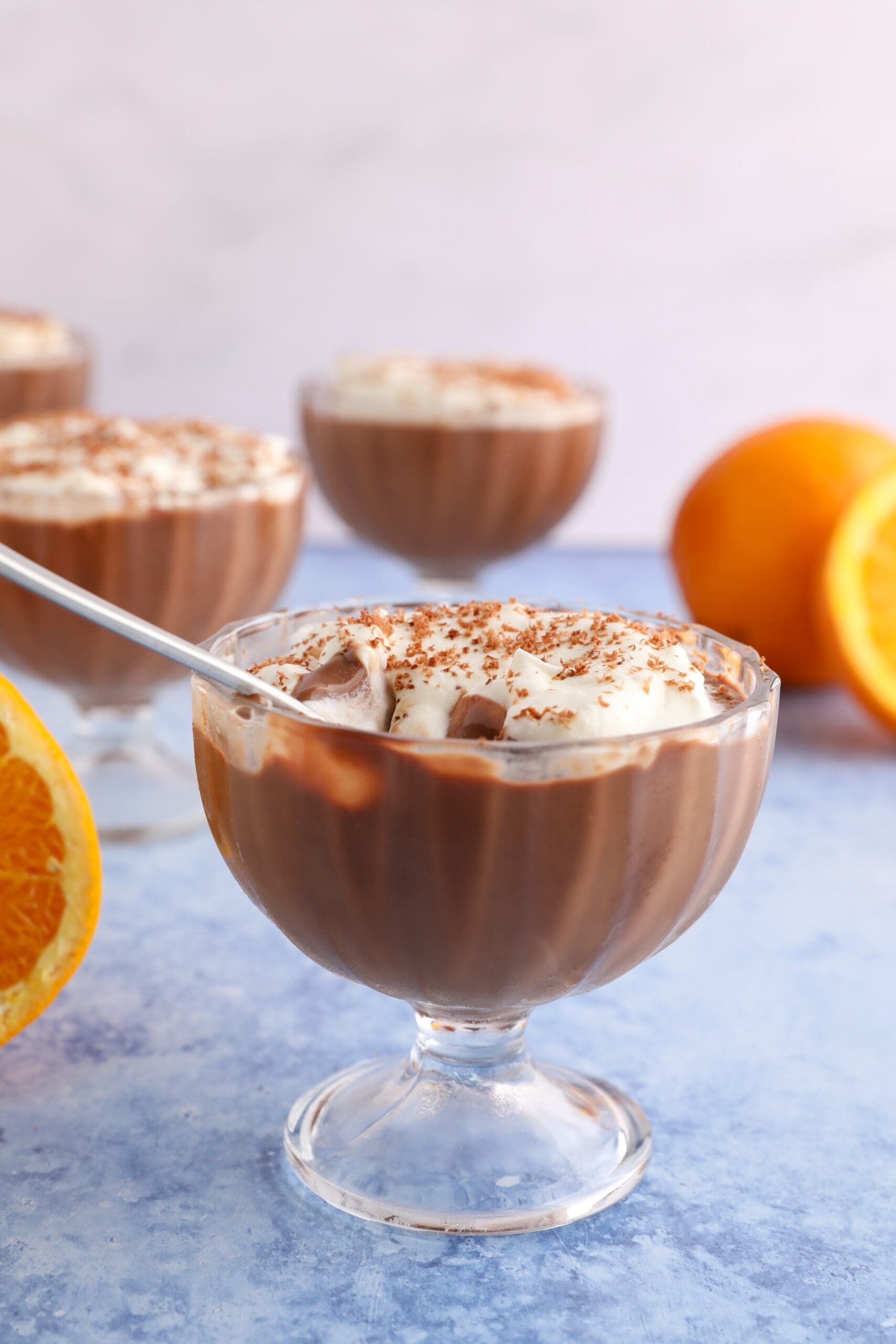 Chocolate Orange Pudding - Marisa Bakes