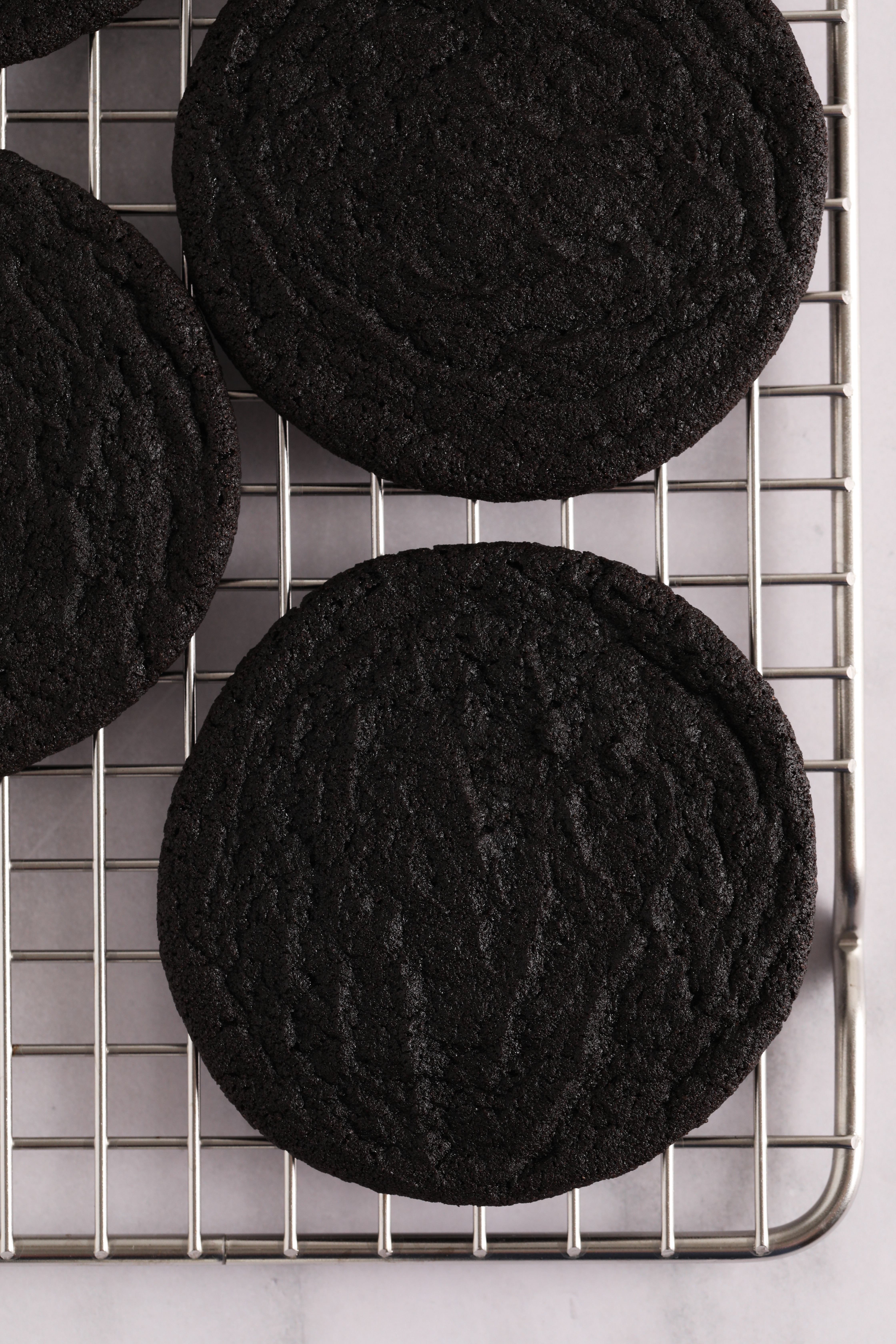 Black Cocoa Cookies - Marisa Bakes