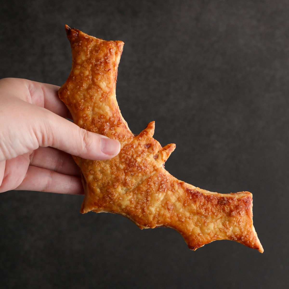 Raspberry Bat Hand Pies - Marisa Bakes