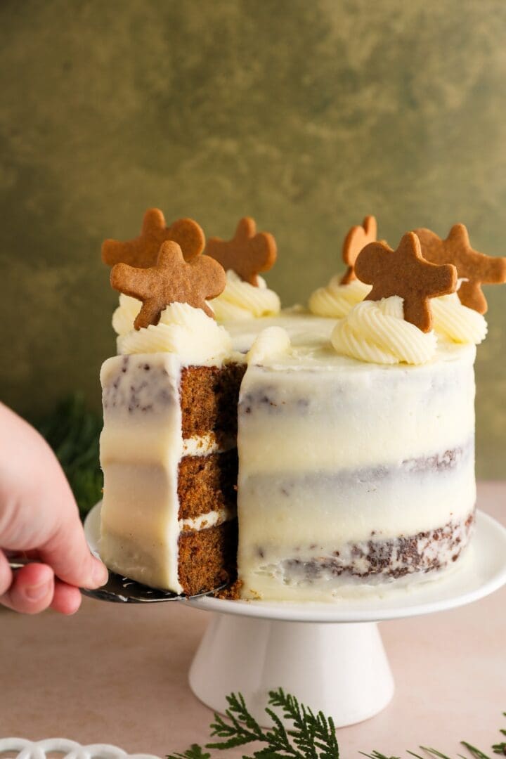 Gingerbread Layer Cake - Marisa Bakes