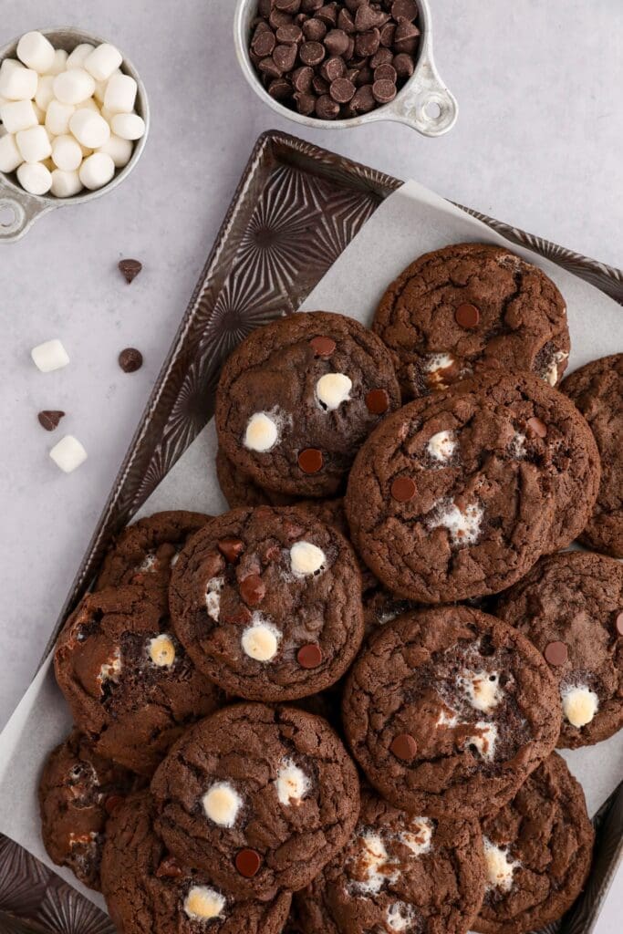 Hot Cocoa Cookies - Marisa Bakes