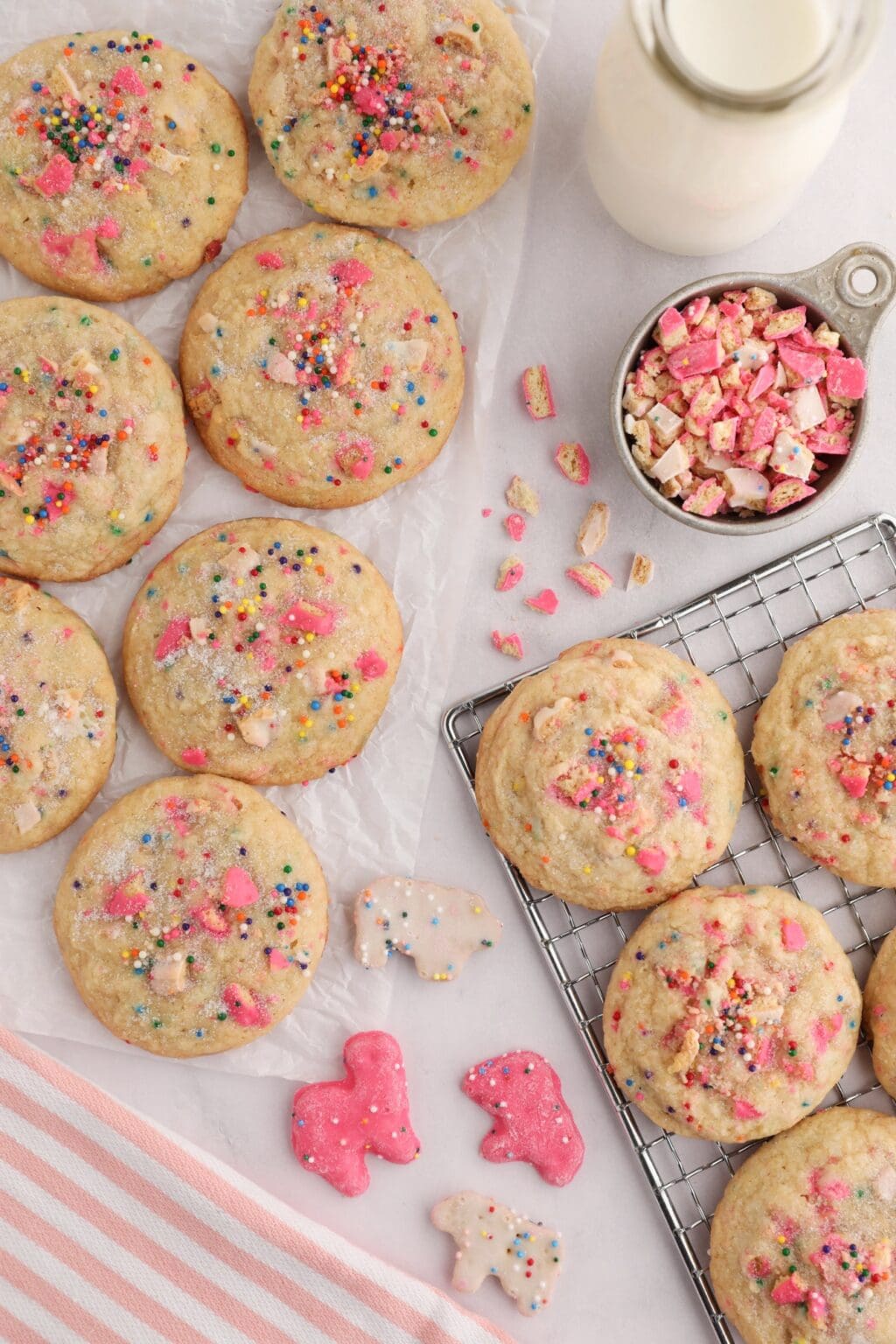 Circus Animal Sugar Cookies - Marisa Bakes