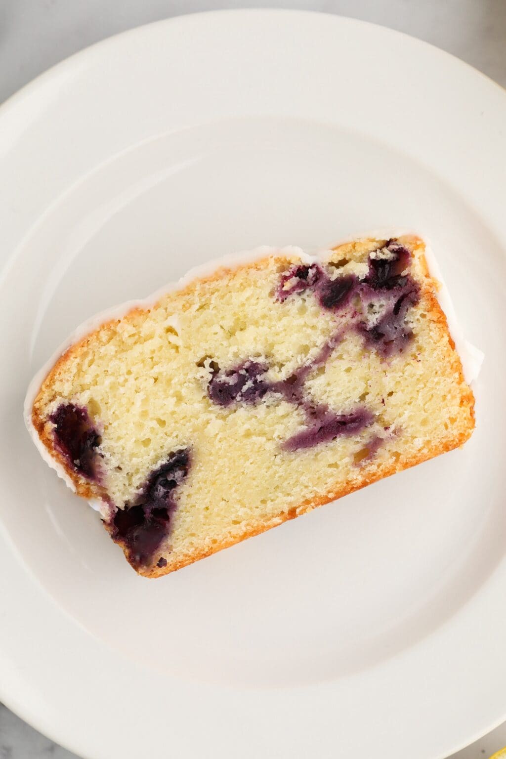 Lemon Blueberry Loaf Cake - Marisa Bakes