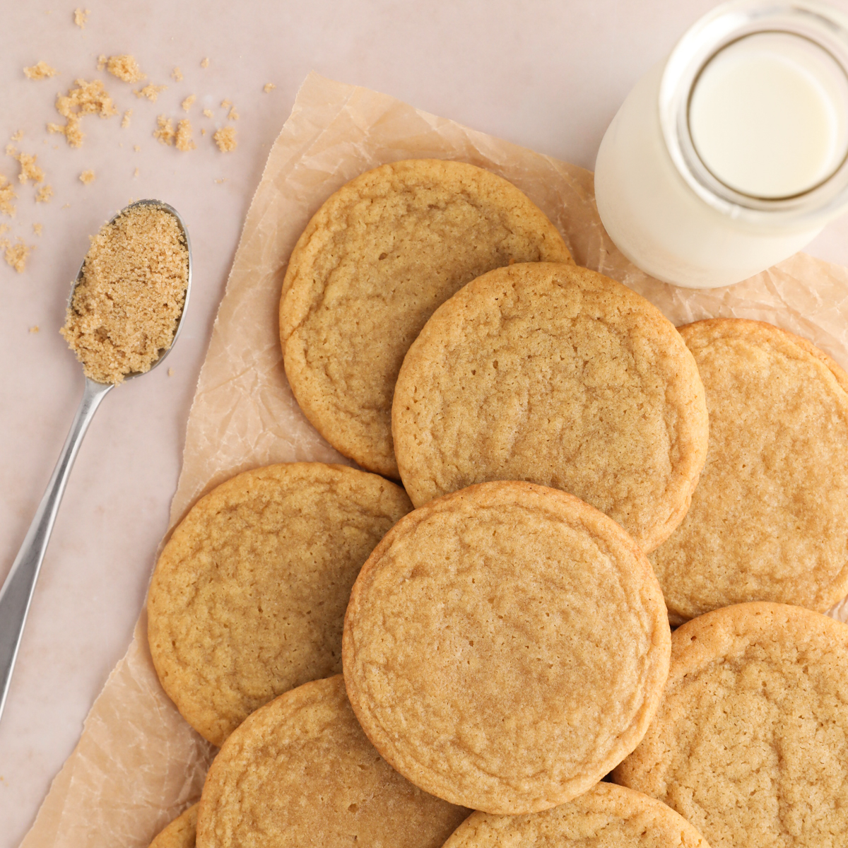 Brown Sugar Cookies - Marisa Bakes
