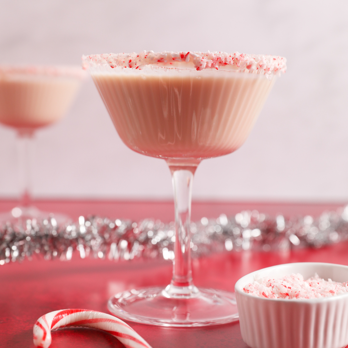 Peppermint Bark Cocktail - Marisa Bakes