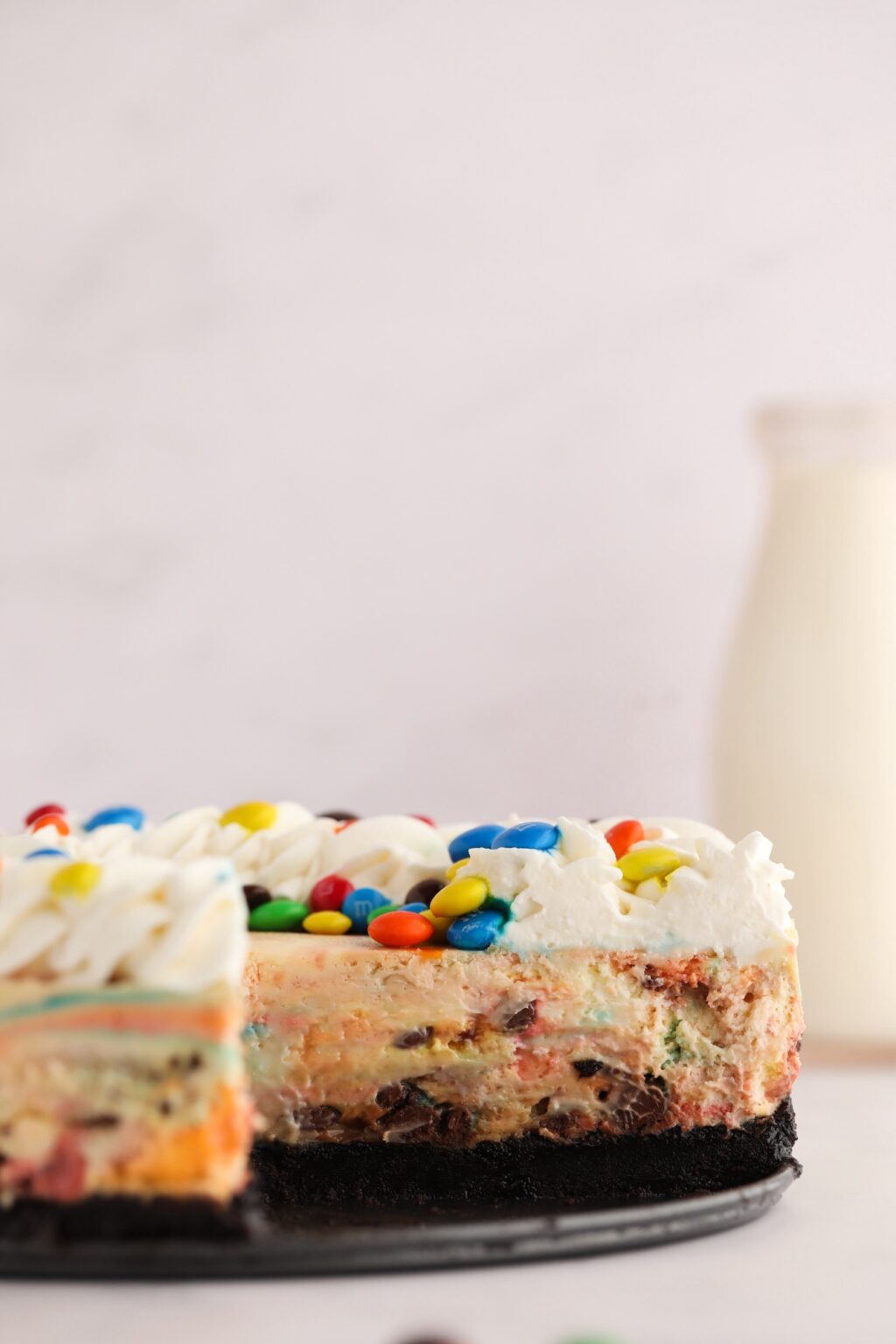 M&M Cheesecake - Marisa Bakes