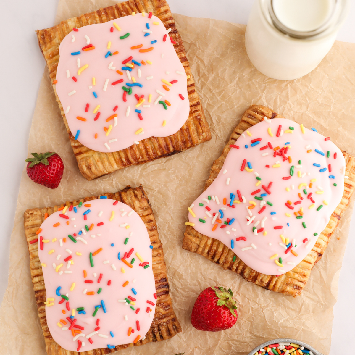 Milkshake Pop Tarts Pop Tarts Frosted Strawberry Milkshake GIF Pop