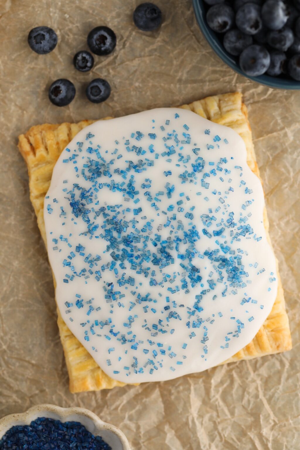 Blueberry Pop Tarts - Marisa Bakes