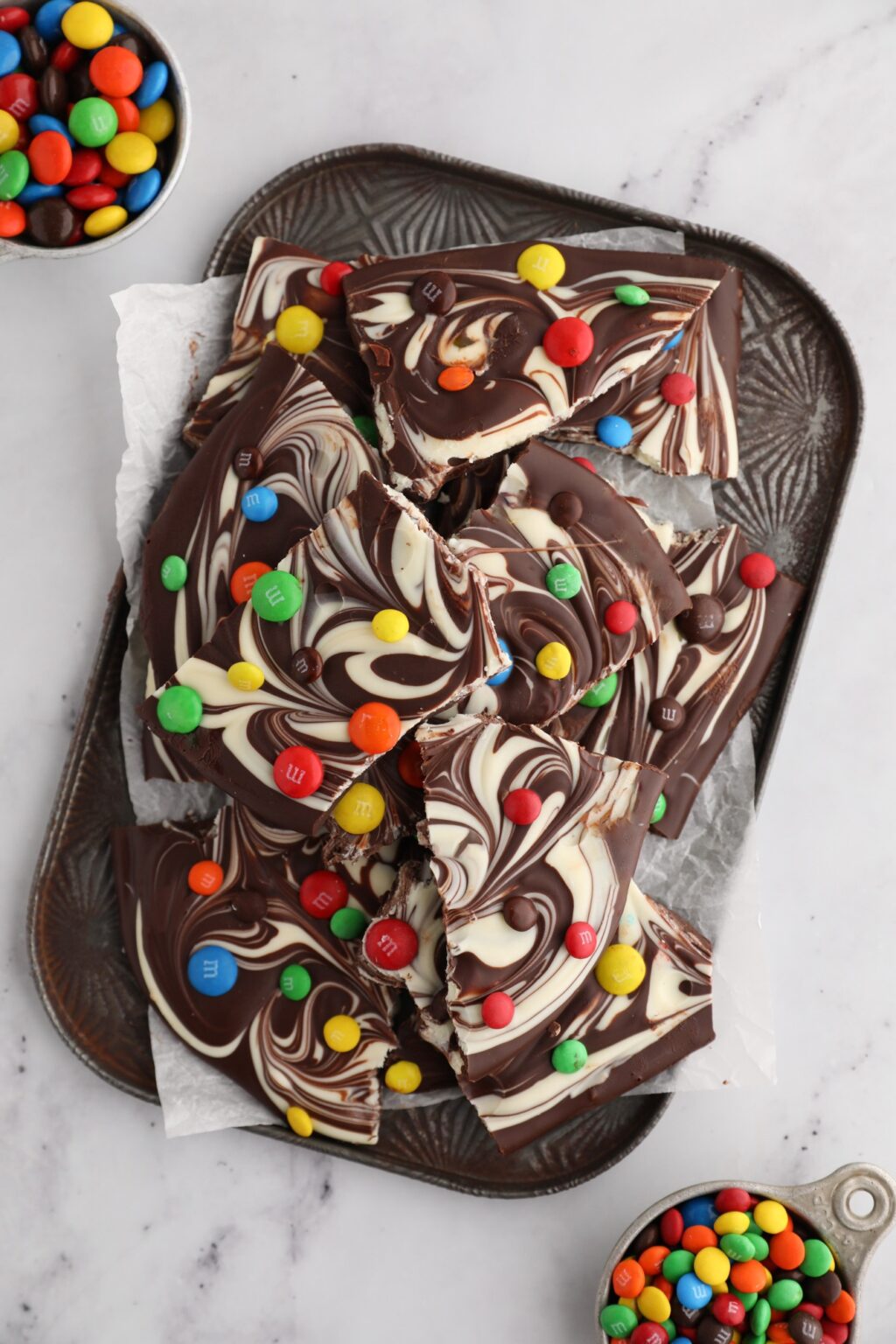 M&M Bark - Marisa Bakes