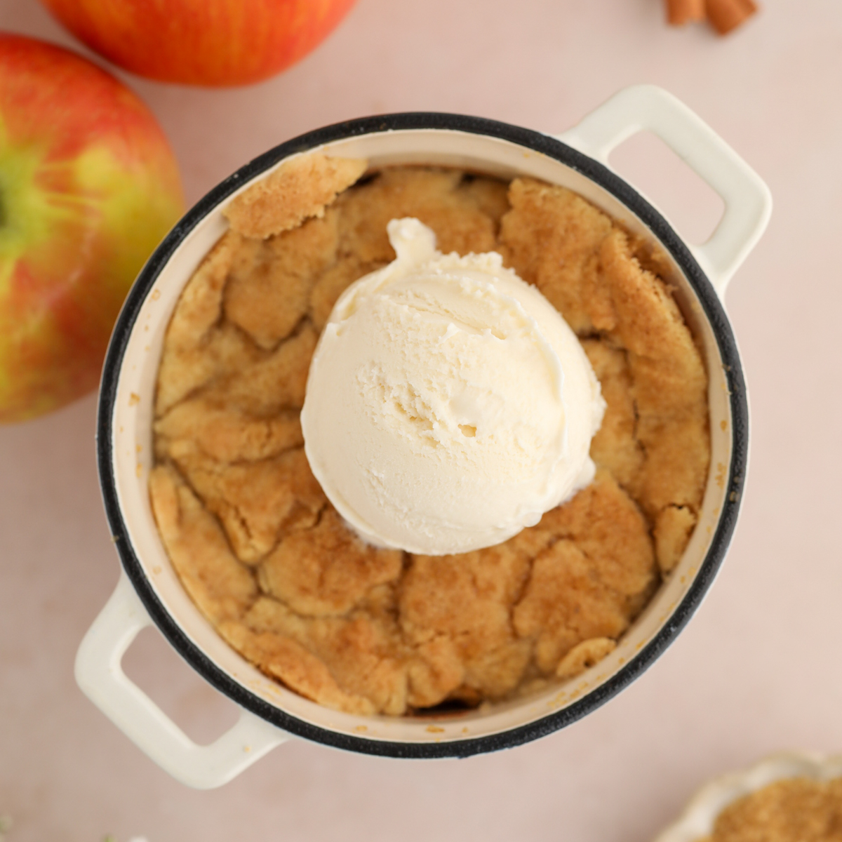 Mini Apple Crumble - Marisa Bakes