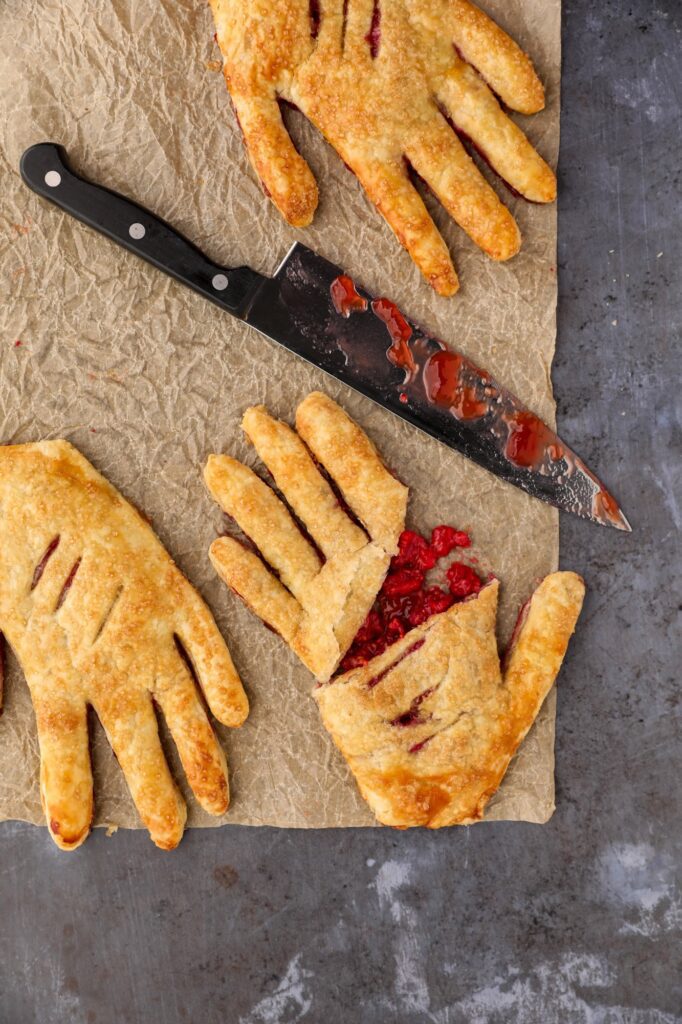 Severed Hand Hand Pies - Marisa Bakes