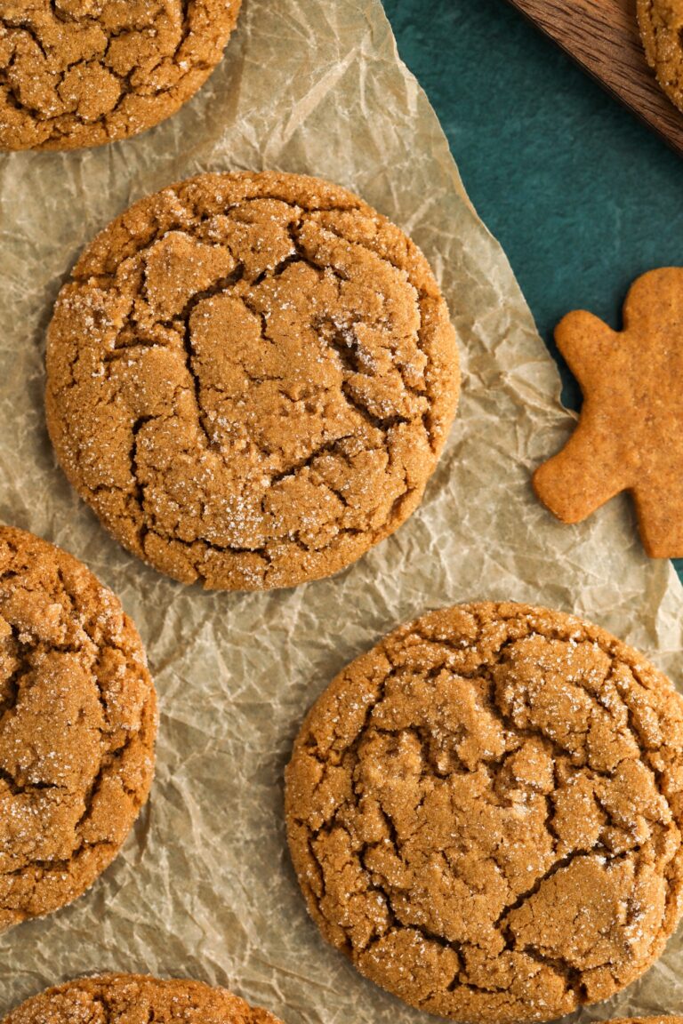 Gingerbread Sugar Cookies - Marisa Bakes