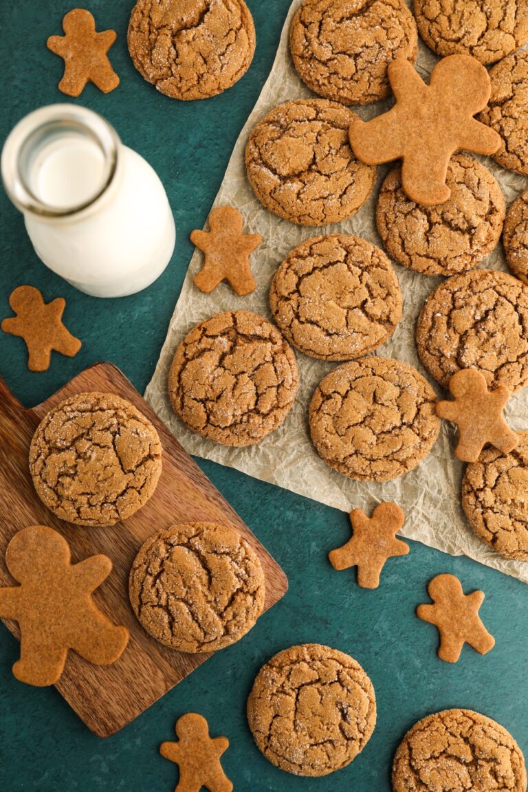 Gingerbread Sugar Cookies - Marisa Bakes
