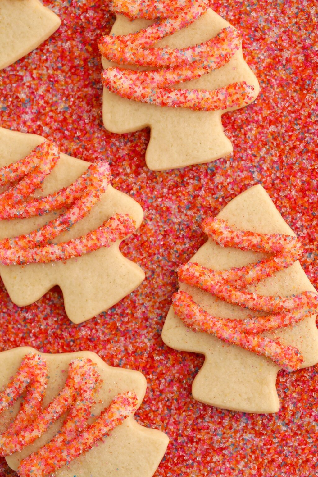 Christmas Tree Sugar Cookies - Marisa Bakes