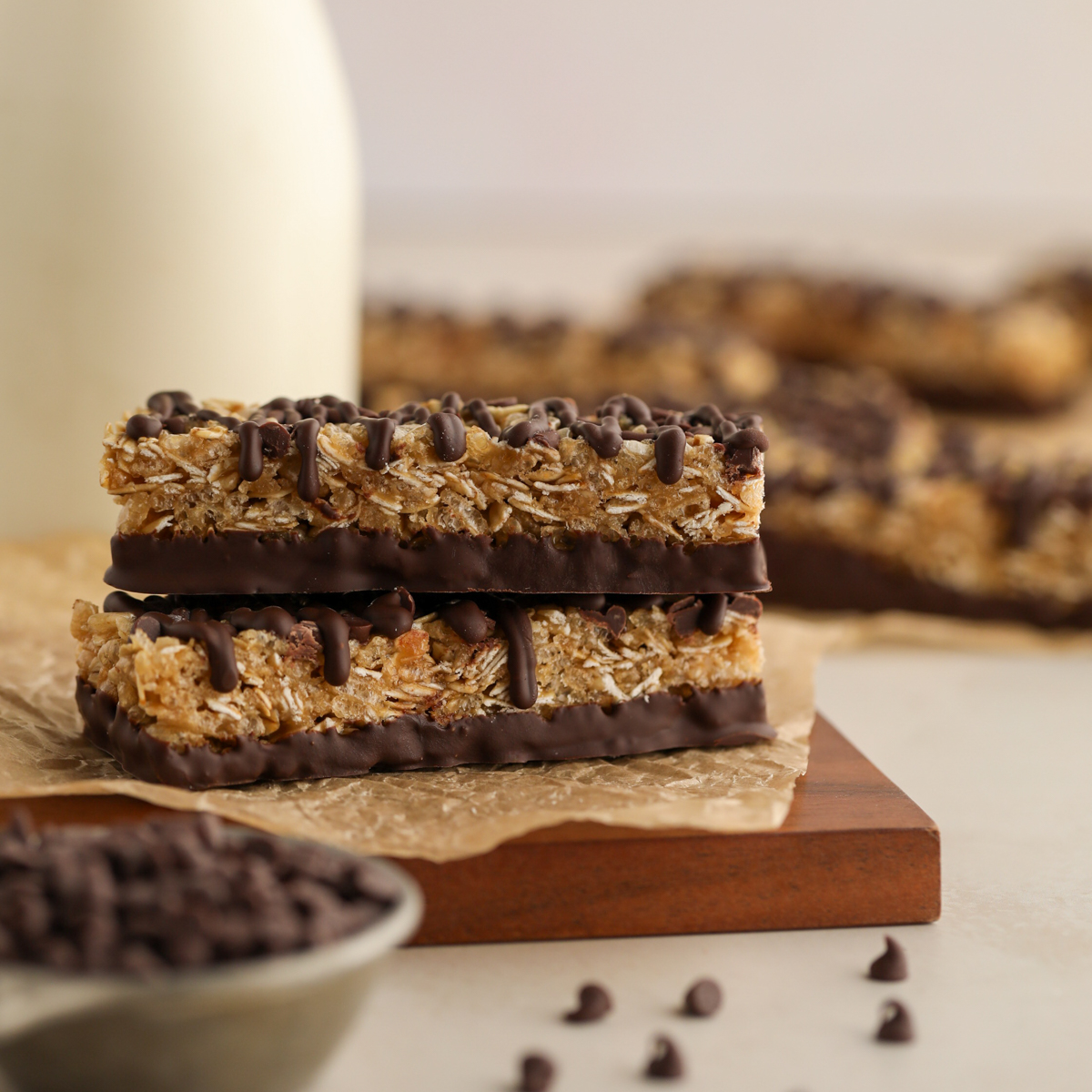 Kudos Chocolate Chip Bars - Marisa Bakes
