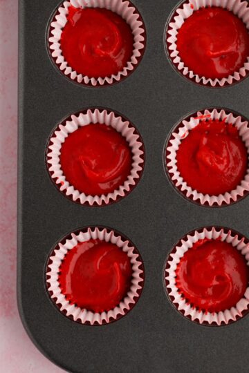 Mini Red Velvet Cupcakes - Marisa Bakes