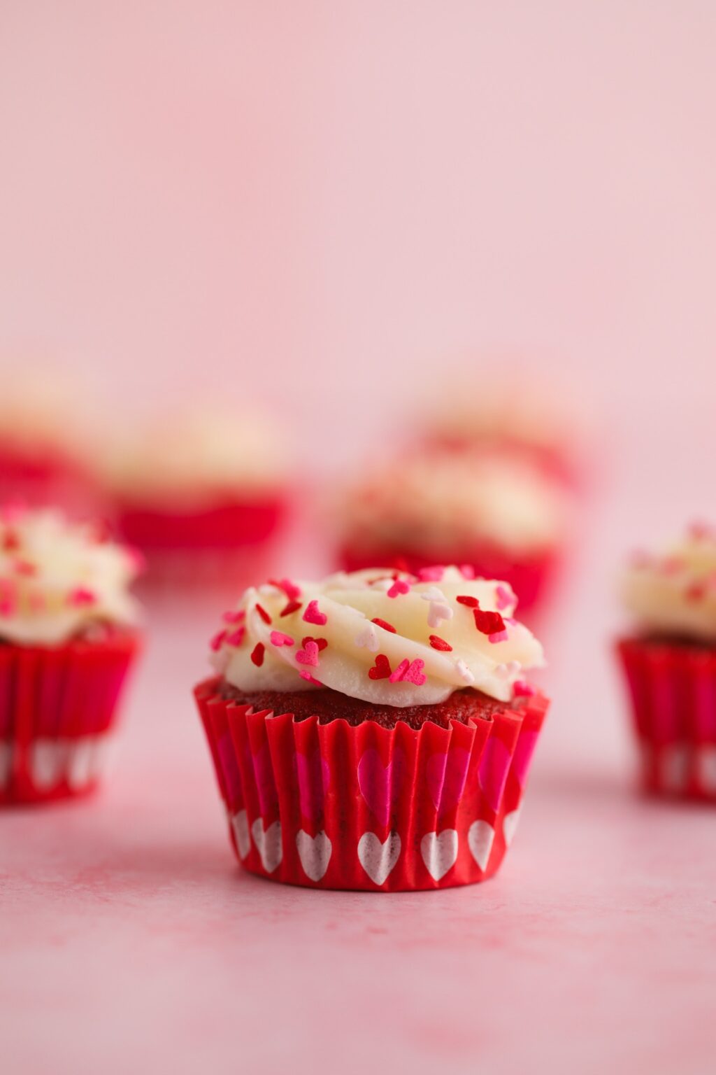 Mini Red Velvet Cupcakes - Marisa Bakes