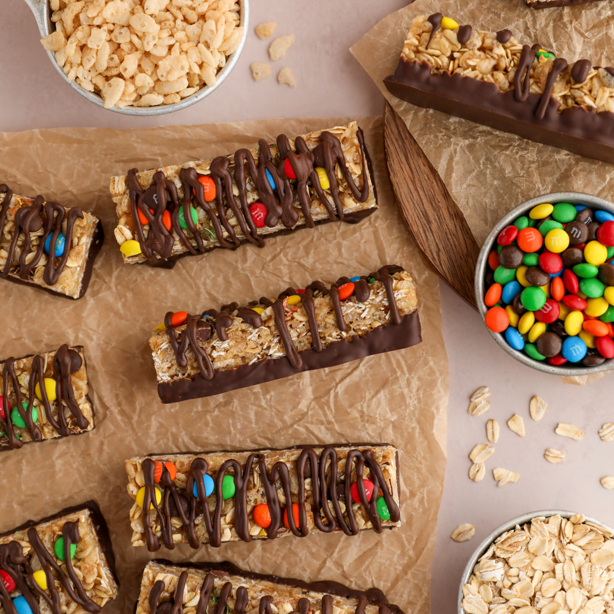 Kudos M&M Bars - Marisa Bakes
