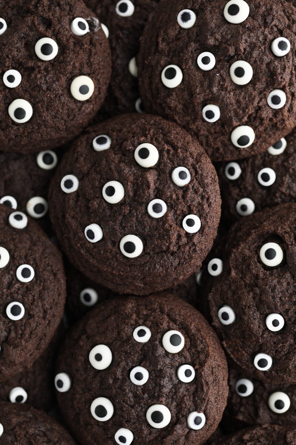 Chocolate Eyeball Cookies - Marisa Bakes